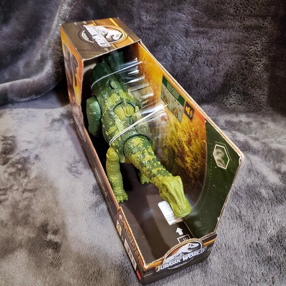 Mattel | Toys | Jurassic World Wild Roar Nigersaurus Action Figure With ...